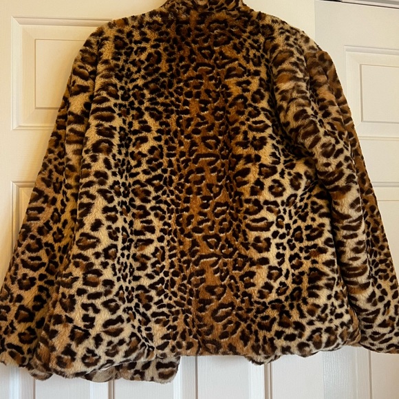 Anthropologie | Jackets & Coats | Cheetah Fur Coat By Anthropologie ...